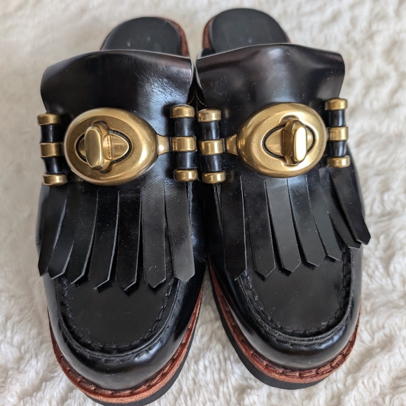 Coach | Shoes | Coach Turnlock Creeper Slide | Poshmark